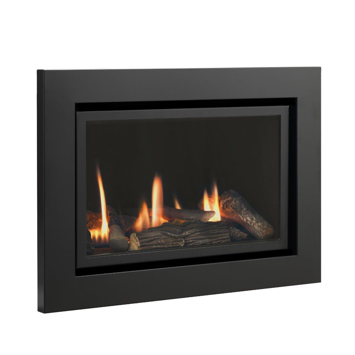 The Series 6000 Black Gas Fire | Remote Control — Siroccofires.com